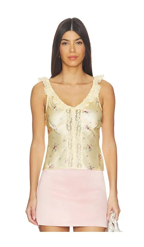 Tularosa Alice Top - Lemon