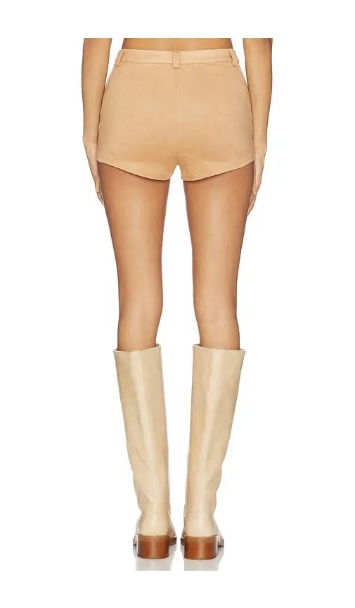 MORE TO COME Autumn Fringe Shorts
