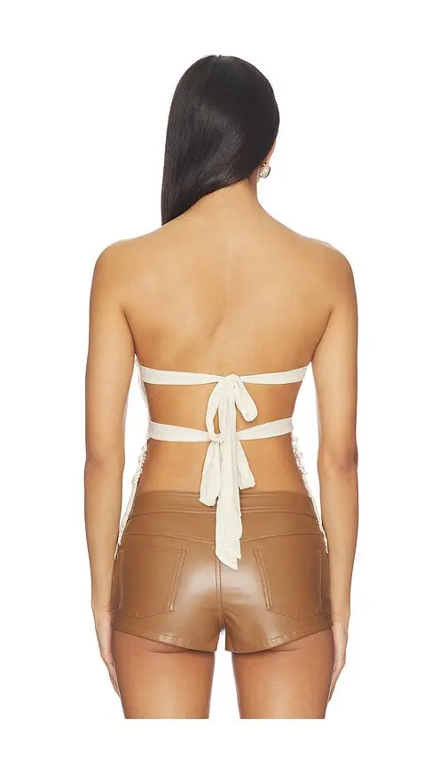 MORE TO COME Shion Top - Cream