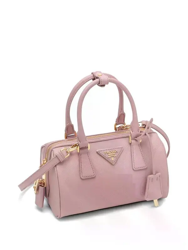 Prada Leather Tote Bag - Pink