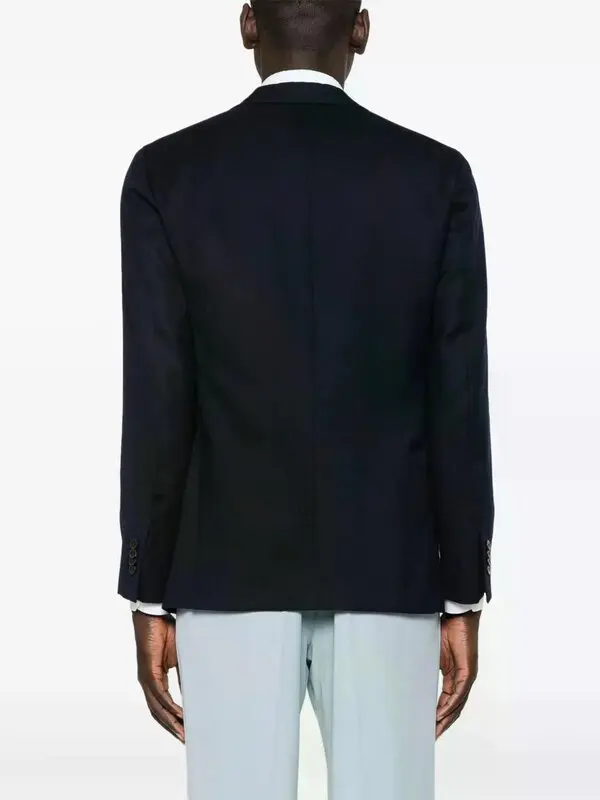Boglioli Textured Finish Single-breasted Blazer