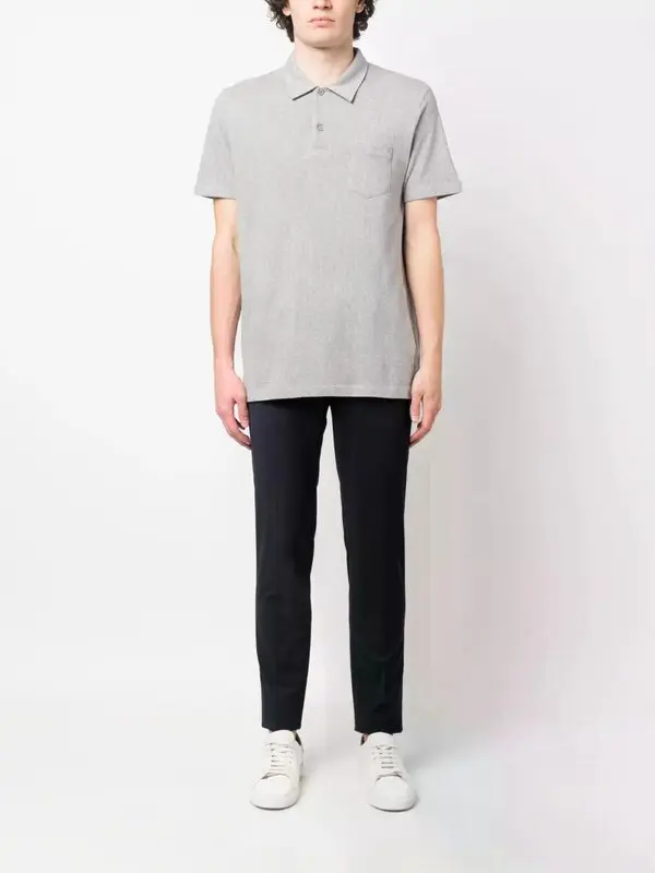 PT TORINO Mid-rise Slim-fit Trousers - Blue