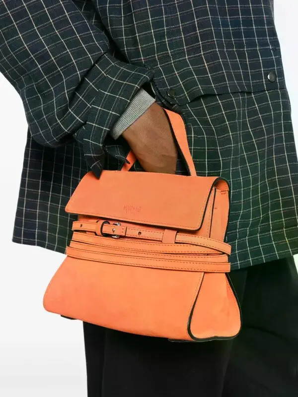Moschino Tie Me Tote Bag - Orange