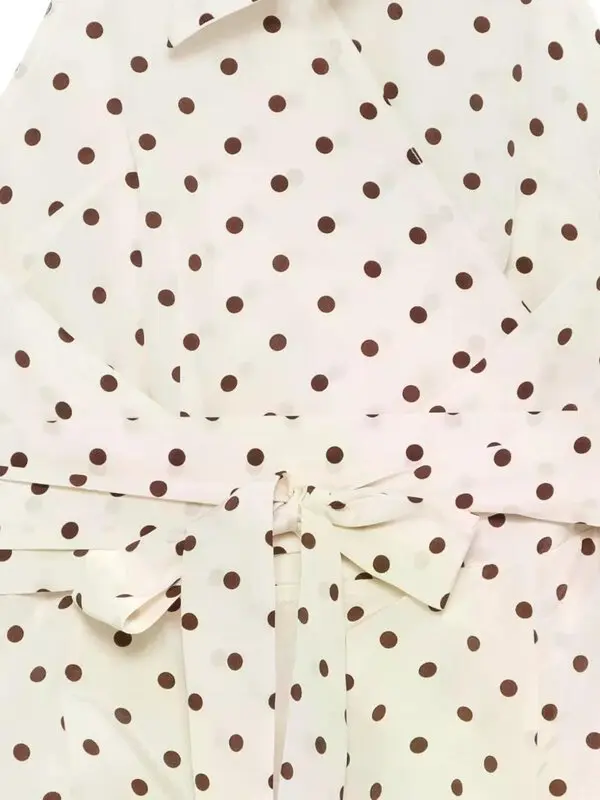P.a.r.o.s.h Polka Dot Top - Neutrals