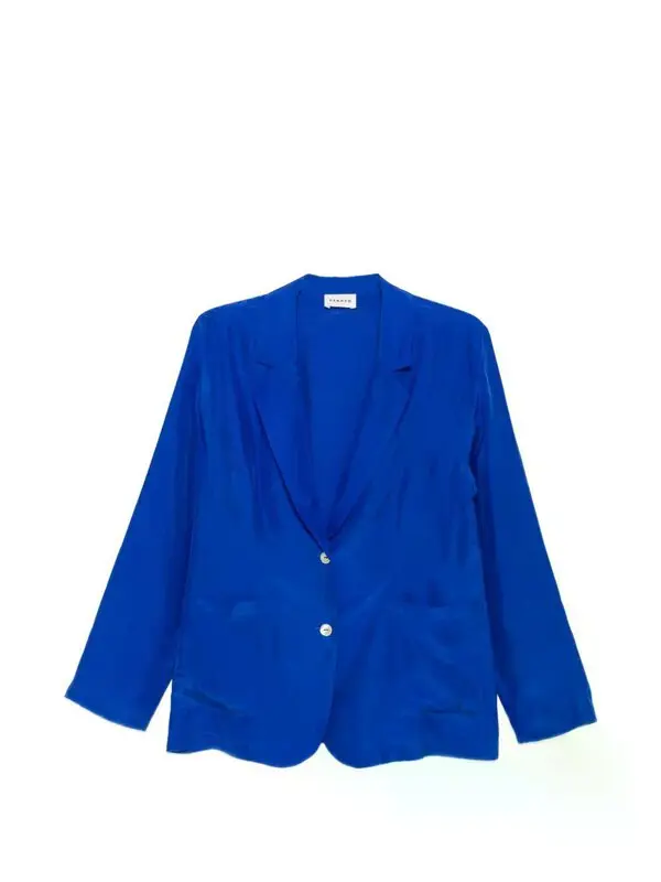 P.a.r.o.s.h Saxon Button Patch-pocket Blazer - Blue