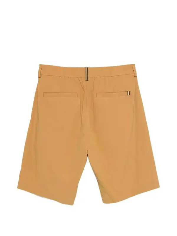 K-WAY Ilton Front-pleat Bermuda Shorts - Neutrals
