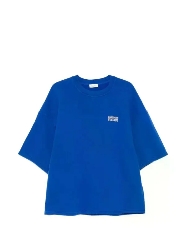 American Vintage Short-sleeve Crewneck Sweatshirt