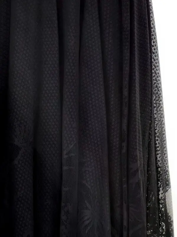 Fabiana Filippi Foliage Embroidery Flared Skirt