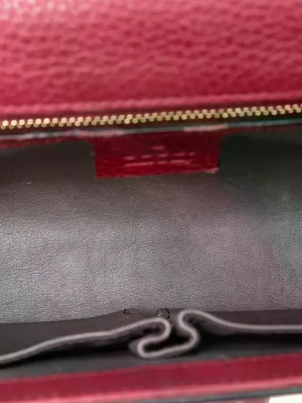 Gucci 2000-2015 Miss Bamboo Crossbody Bag - Red