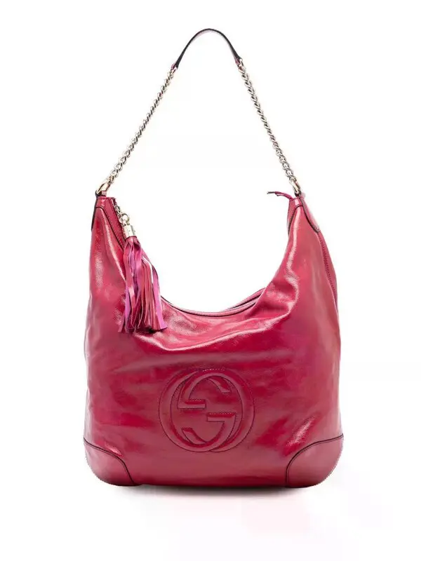 Gucci Patent Soho Shoulder Bag