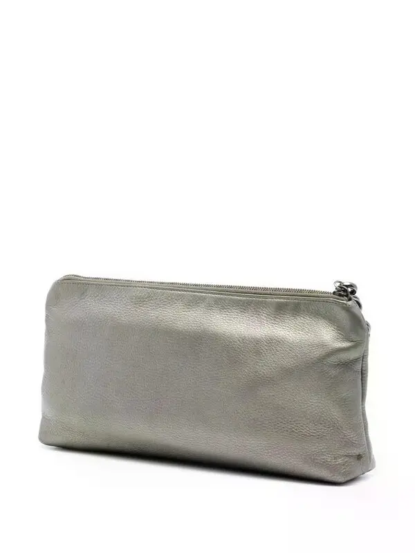 Gucci Metallic Leather Tassel Clutch Bag