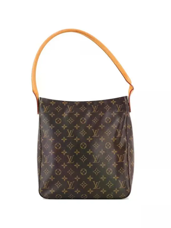 LOUIS VUITTON Looping Monogram Gm Shoulder Bag - Brown
