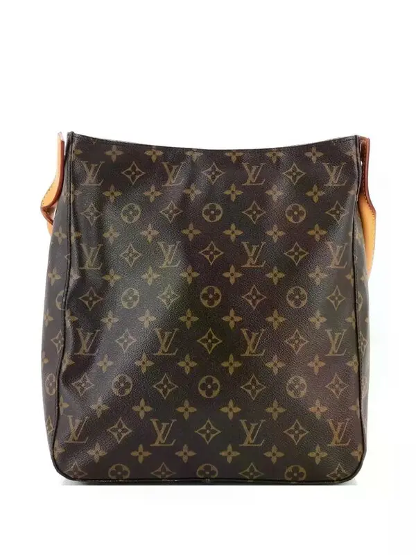 LOUIS VUITTON Looping Monogram Gm Shoulder Bag - Brown