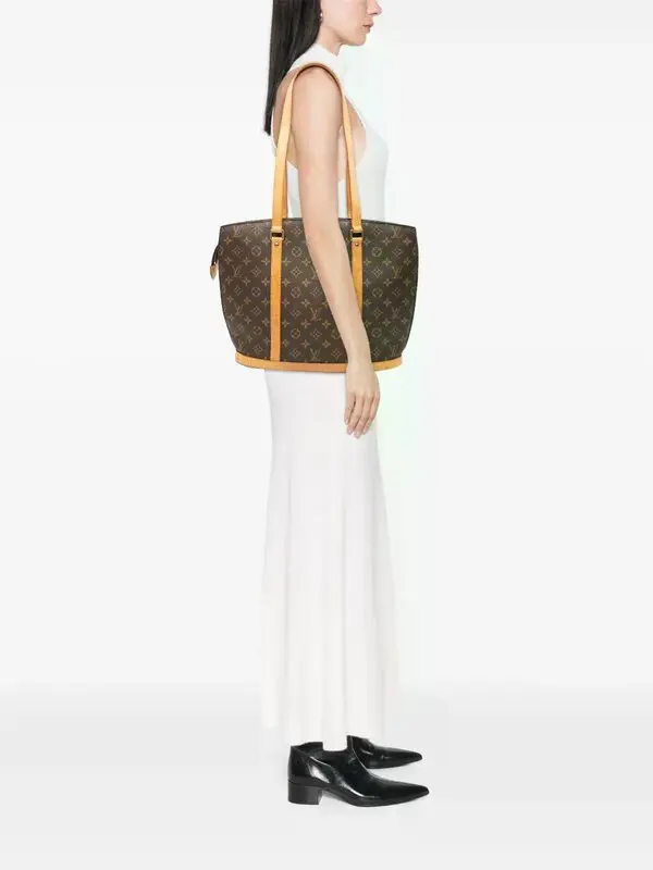 LOUIS VUITTON 1997 Monogram Babylone Tote - Brown