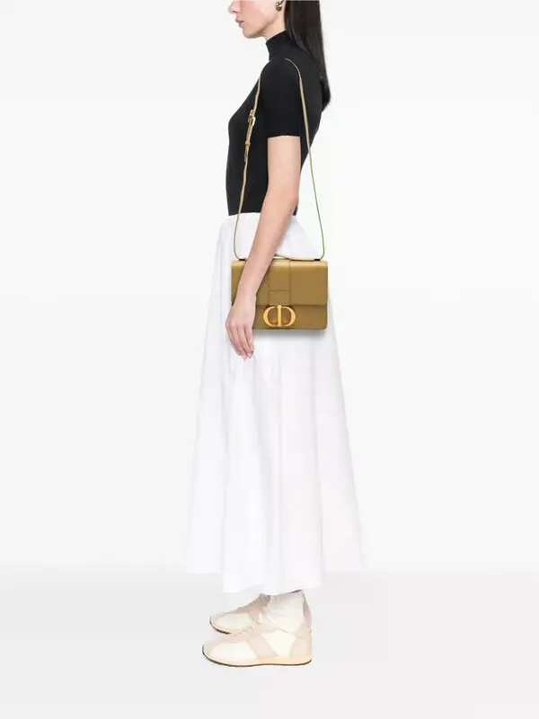 Dior 2019 30 Montaigne Flap Bag - Brown