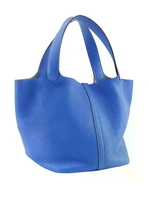 Hermès 2016 Clemence Picotin Lock 22 Handbag - Blue