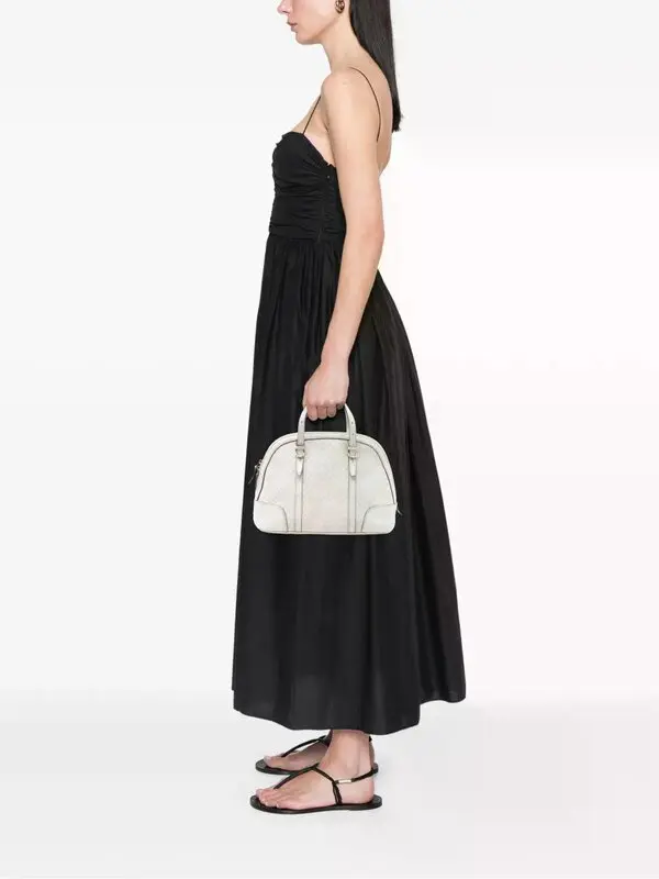 Gucci Medium Dome Satchel - White