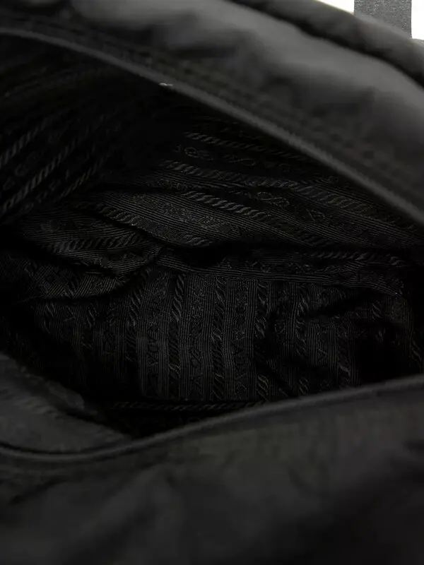 Prada 2000-2013 Tessuto Double Buckle Messenger Crossbody Bag