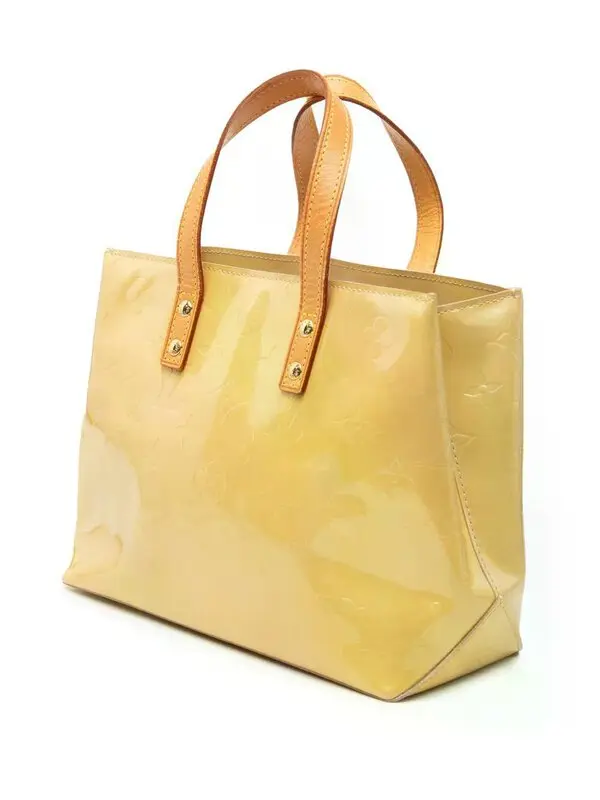 LOUIS VUITTON 2002 Monogram Vernis Reade Pm Handbag