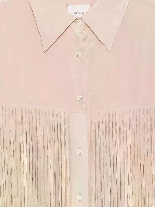 ALYSI Fringed Shirt