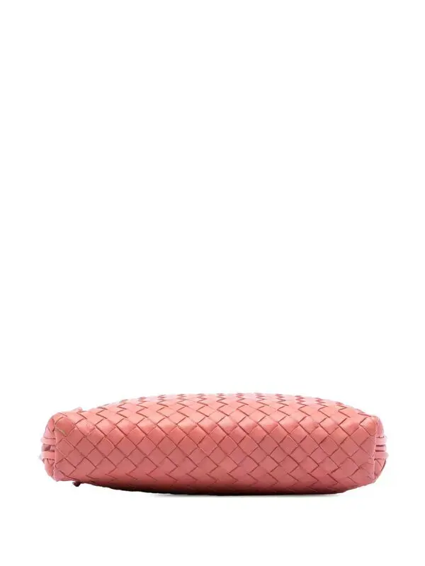 Bottega Veneta 2012-2026 Nappa Intrecciato Nodini Crossbody Bag - Pink