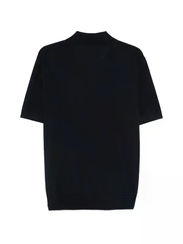 Paul Smith Buttoned Polo Shirt - Blue