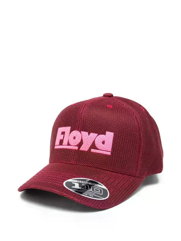 FLOYD Logo-embroidered Baseball Cap - Red