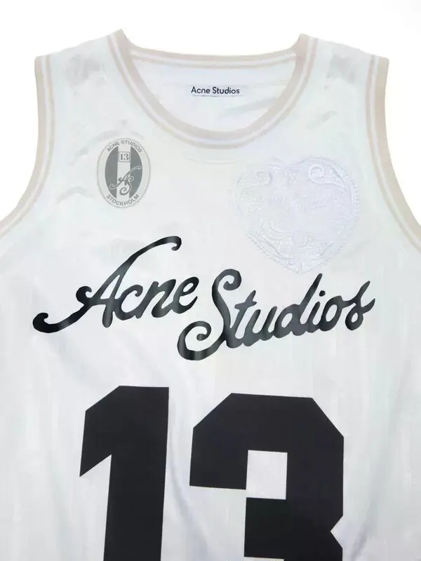 Acne Studios Sleeveless Logo Vest
