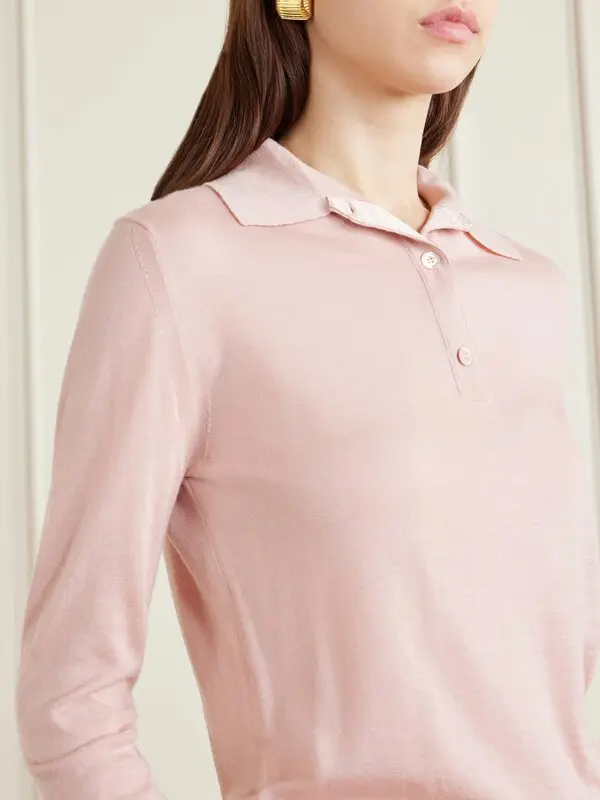 Giuliva Heritage Rebecca Cashmere Polo Shirt