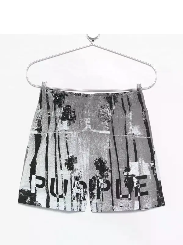 PURPLE BRAND Mirage All Around Shorts - Blue