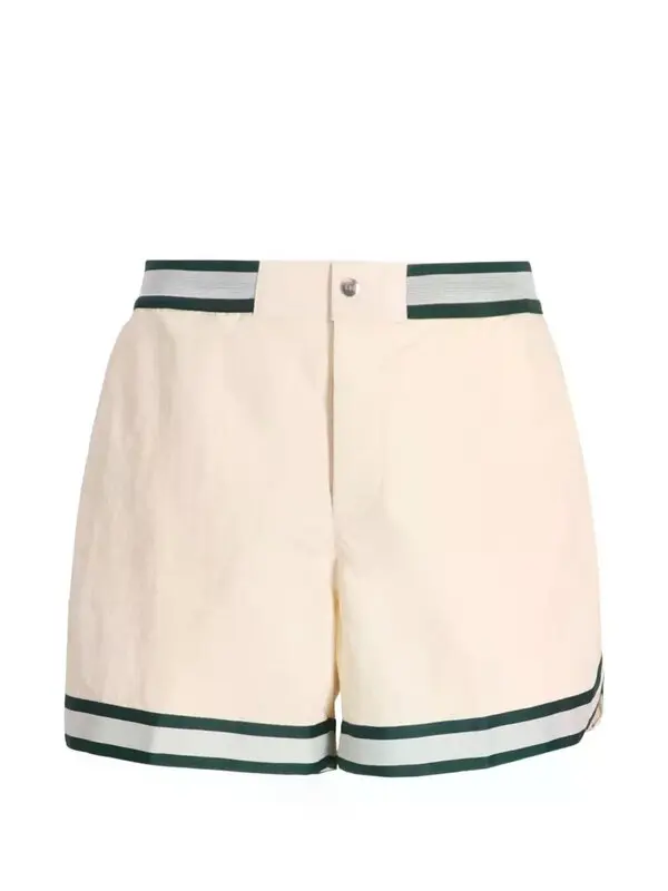 CHÉ STUDIOS Striped-trims Swim Short