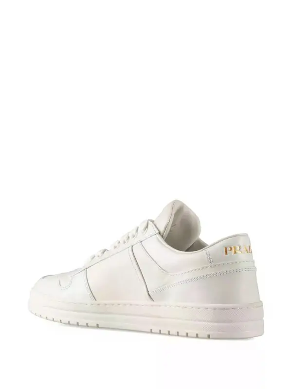 Prada Leather Sneakers - Neutrals