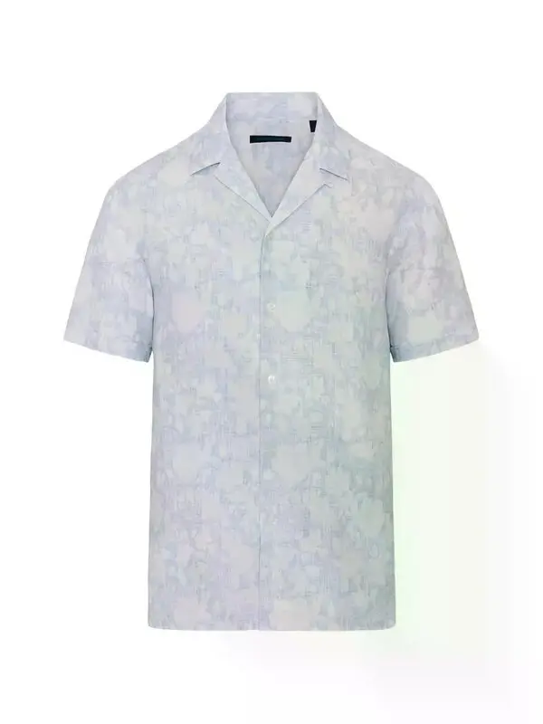 PATRICK ASSARAF Floral Short-sleeve Shirt