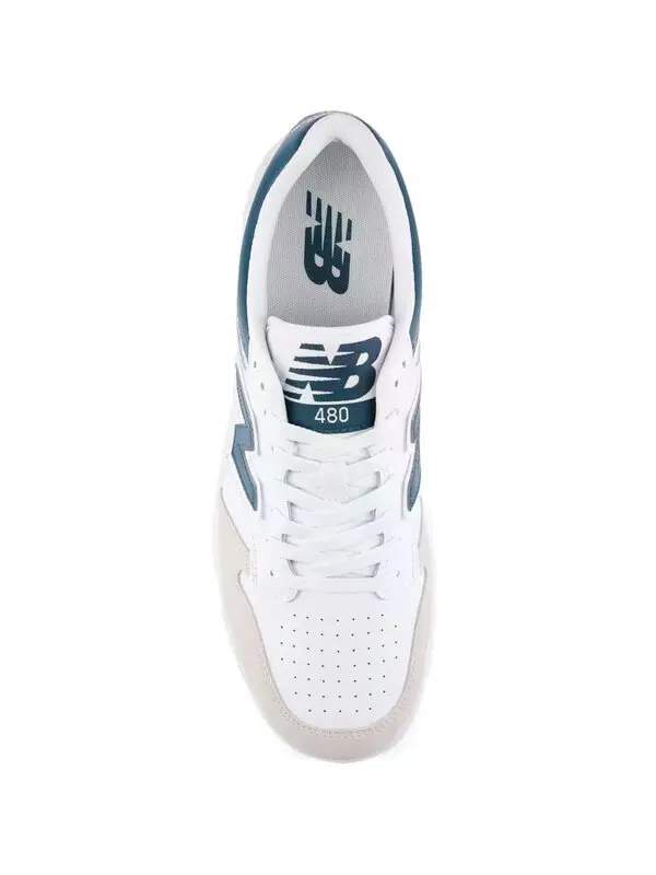 NEW BALANCE 480 Lace-up Sneakers - White