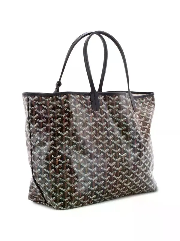 Goyard Saint Louis Coated Canvas Pm Tote Bag - Black