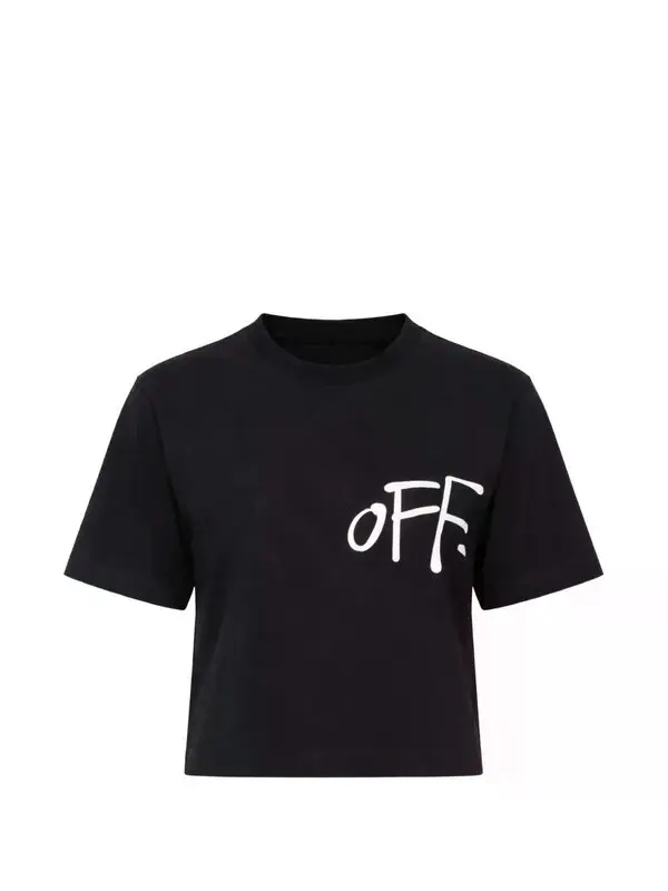 Off-White Printed T-shirt - Black