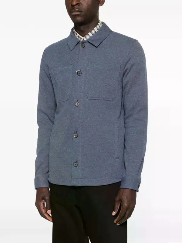 PROFUOMO Classic-collar Shirt Jacket