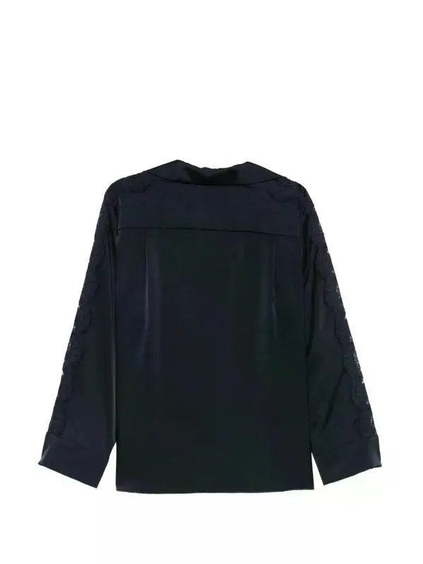 P.a.r.o.s.h Lace Detail Shirt