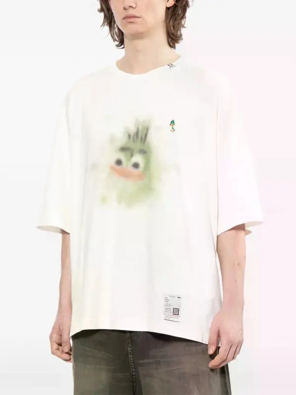 Mihara Yasuhiro Graphic-print T-shirt - White