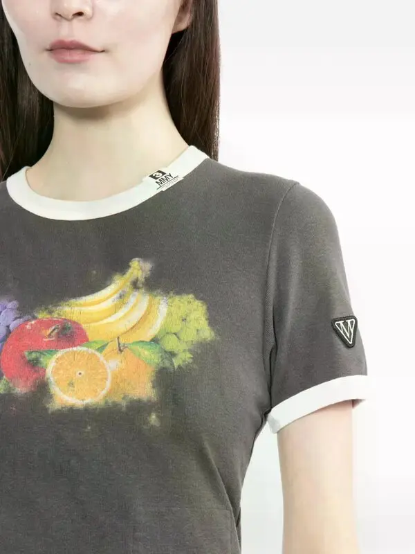 Mihara Yasuhiro Fruit-print T-shirt