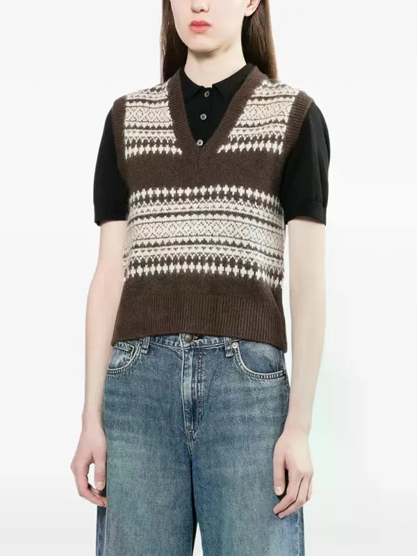 A.p.c. Jacquard Vest