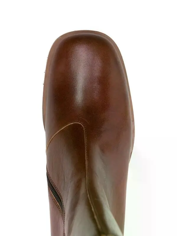 Our Legacy Camion Leather Ankle Boots