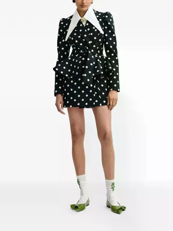 Essentiel Antwerp Polka-dot Mini Dress