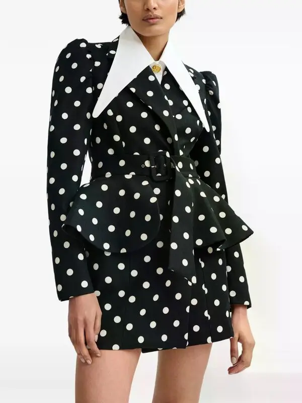 Essentiel Antwerp Polka-dot Mini Dress