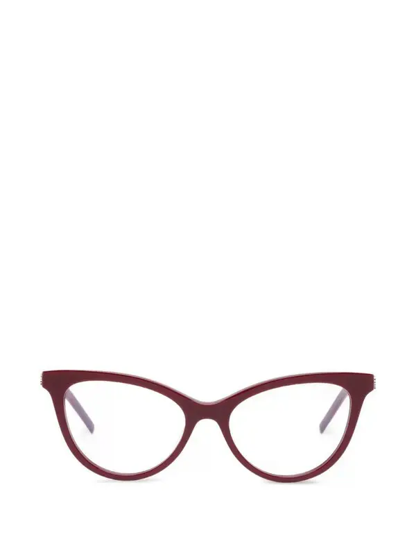 Saint Laurent Cat-eye Glasses - Brown