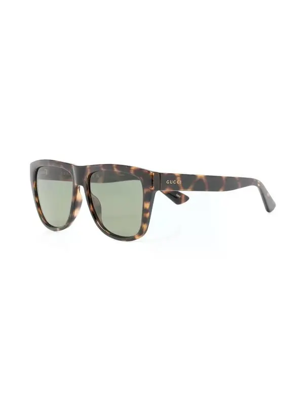 Gucci Pilot-frame Sunglasses - Brown