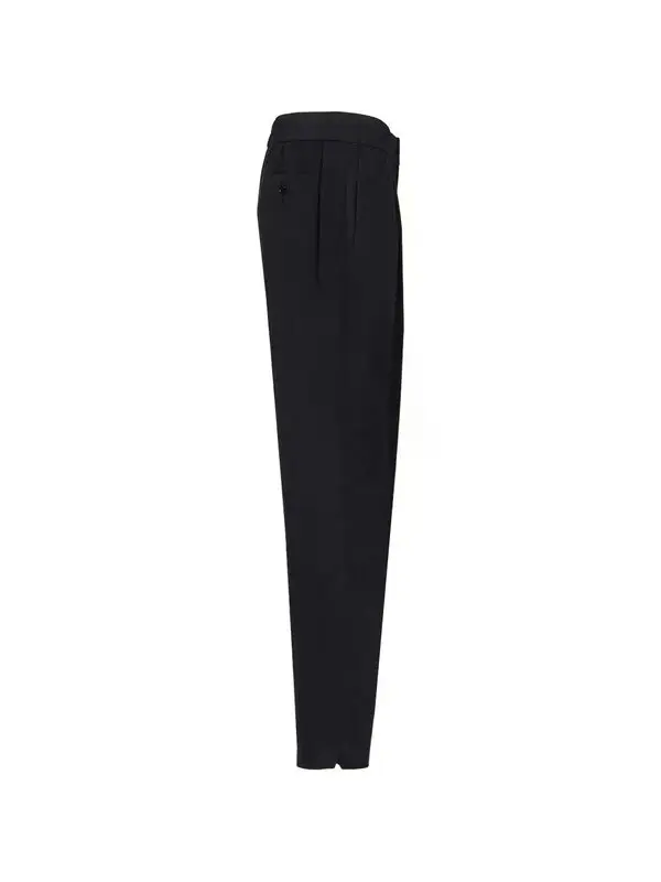 Giorgio Armani Button Pleat Trousers