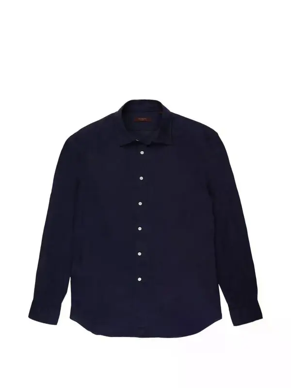 SLOWEAR Button-fastening Shirt - Blue
