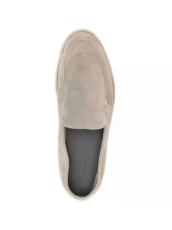 Corneliani Espadrille Sole Loafers - Neutrals