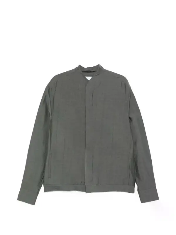 COSTUMEIN Collarless Jacket - Green